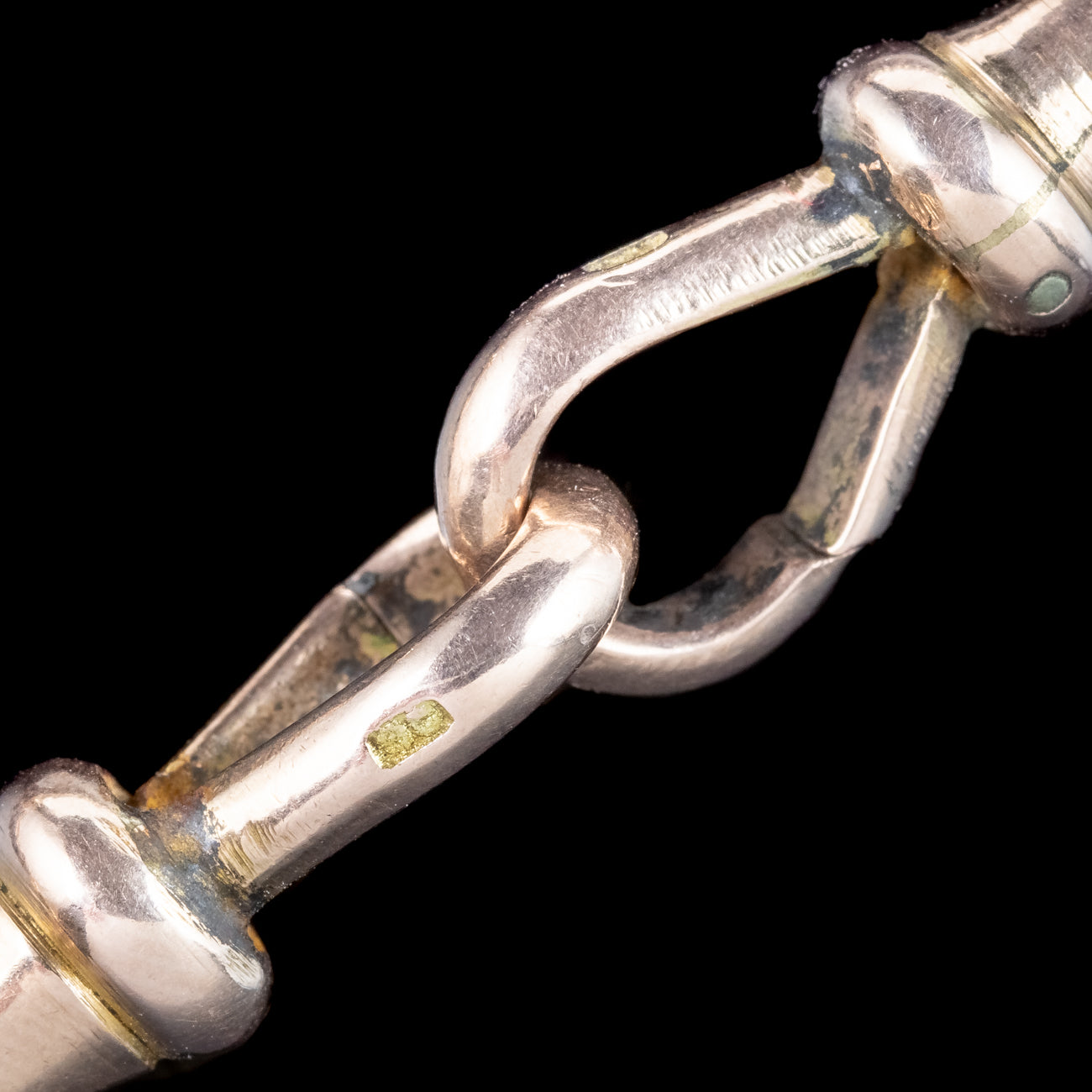 Antique Edwardian Albert Chain 9ct Gold With T Bar – Antique Jewellery ...