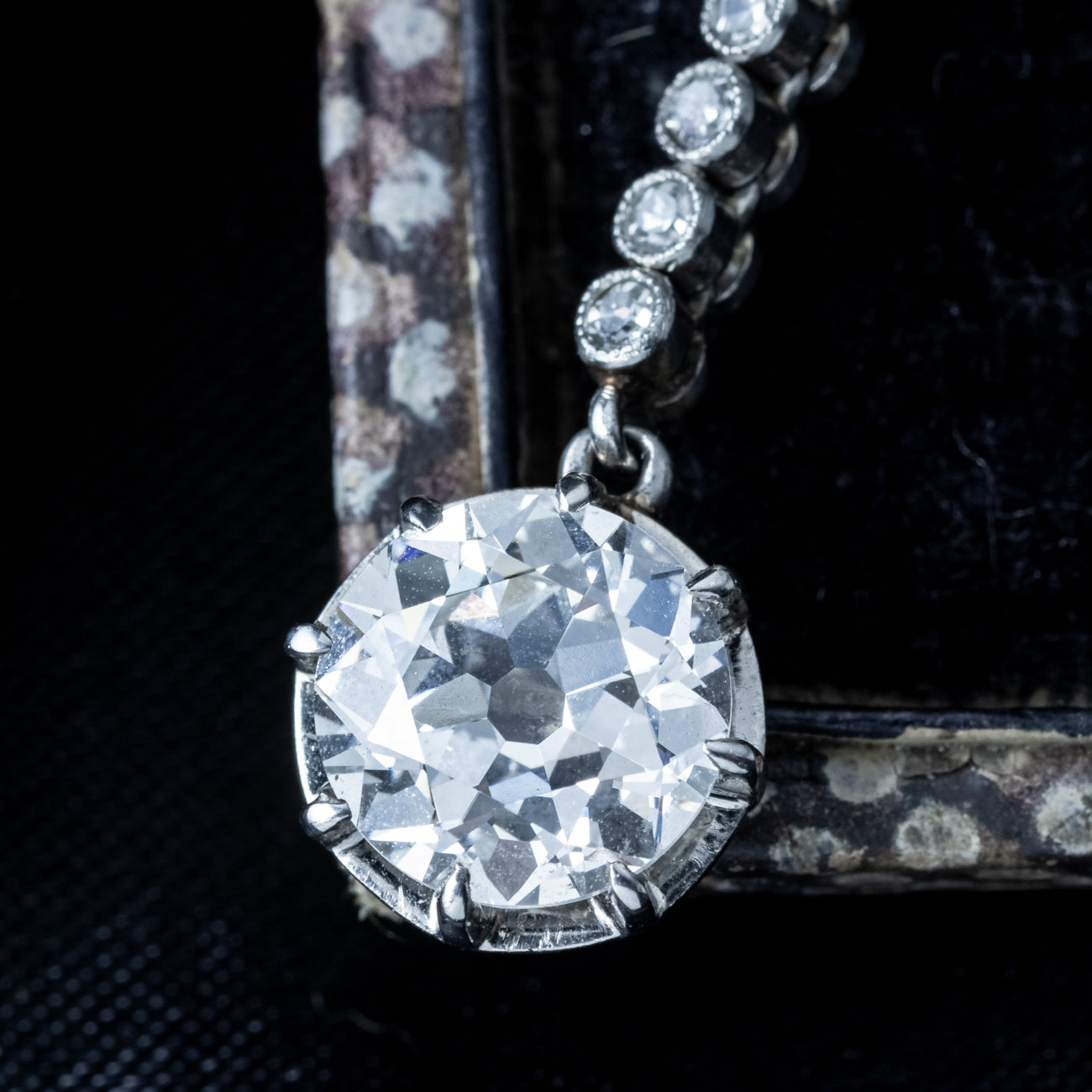 Art Deco Style Lab Grown Diamond Drop Earrings 5.85ct Total – Antique ...