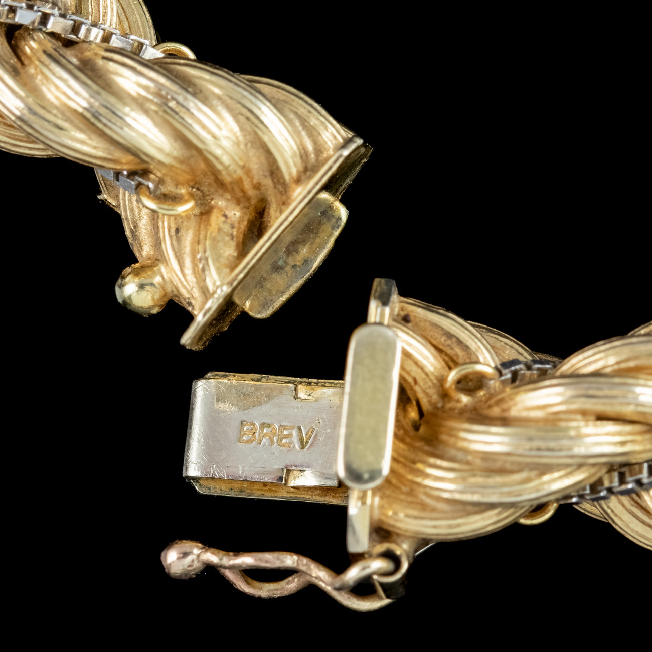 Vintage Rope Twist Chain Necklace 9ct Gold Dated 1979 – Antique ...