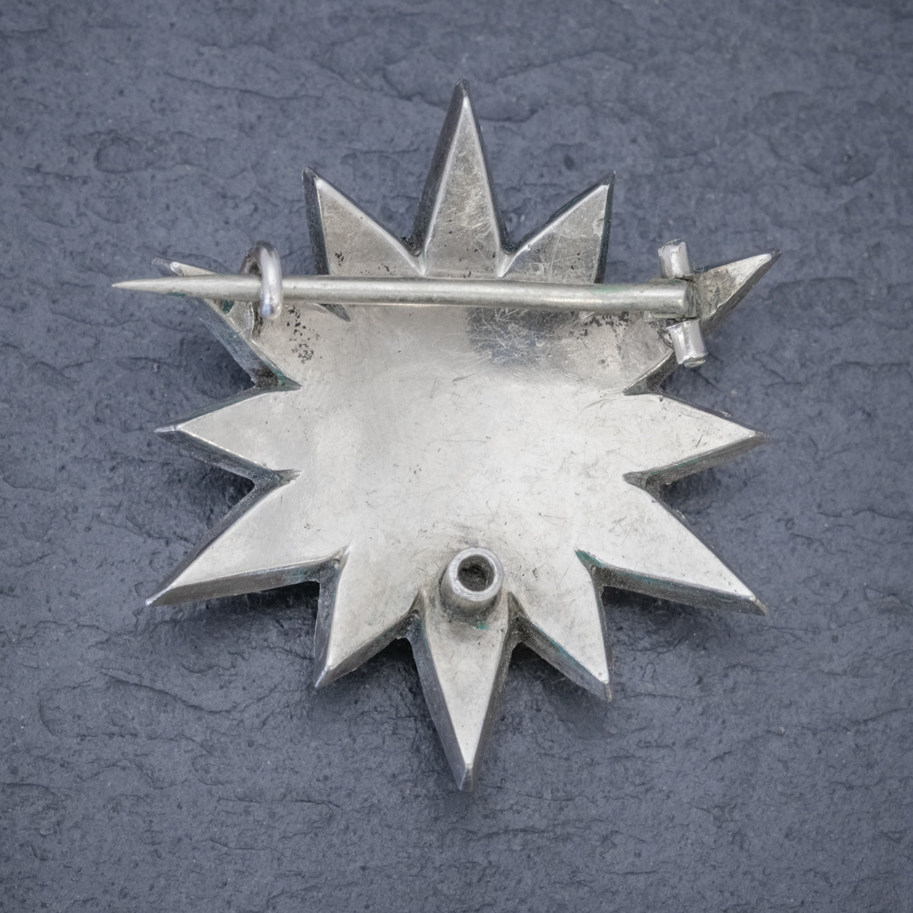 Antique French Paste Star Brooch Silver Circa 1890 – Antique Jewellery ...