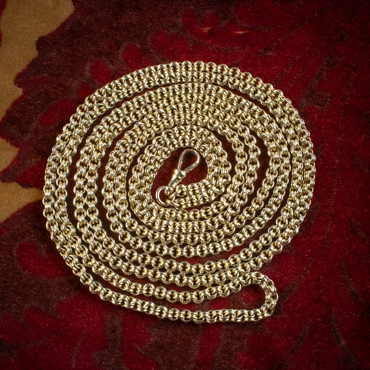 Antique Victorian 15ct Gold Guard Chain – Antique Jewellery Online