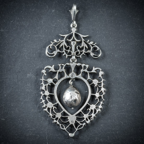 Antique Georgian Paste Stone Pendant Circa 1780 – Antique Jewellery Online