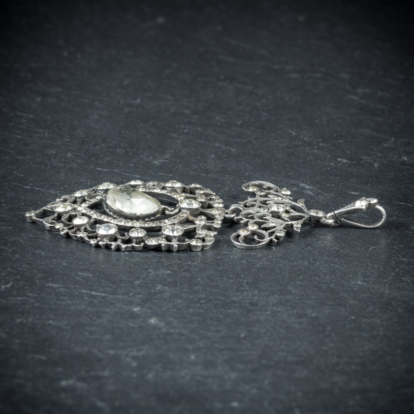 Antique Georgian Paste Stone Pendant Circa 1780 – Antique Jewellery Online
